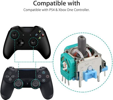 Lot Of 6 Analog Joystick Module Potentiometer Replacement For Xbox Sx Lot Of 6 Analog Joystick Module Potentiometer Replacement For Xbox Sx