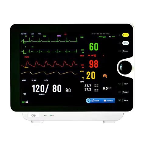 Portable Patient Monitor PM 12A PLUS Promed Technology Compact Bedside ECG