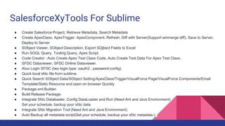 My Tools For Sfdc Developer PPT