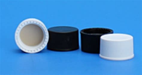Finneran 13 425mm Solid Top Black Polypropylene Cap Ptfef217 Lined