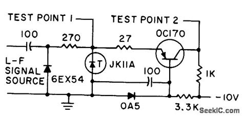 Tunnel Diode Pulse Generator Basic Circuit Circuit Diagram
