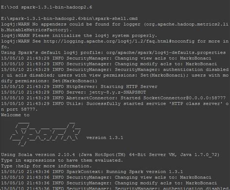 Linux Error While Trying To Run Spark Stack Overflow