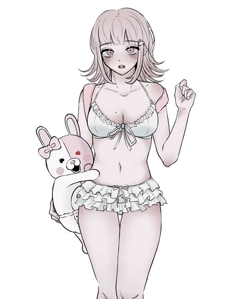 Nanami Chiaki And Monomi Danganronpa And More Drawn By Ban V Ioio Danbooru