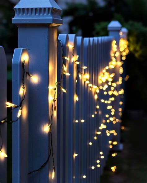 25 Fence Lighting Ideas To Illuminate Your Yard