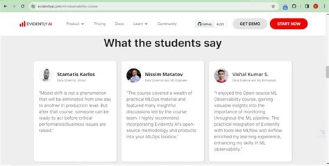vishal kumar s on linkedin evidently monitoring mlops