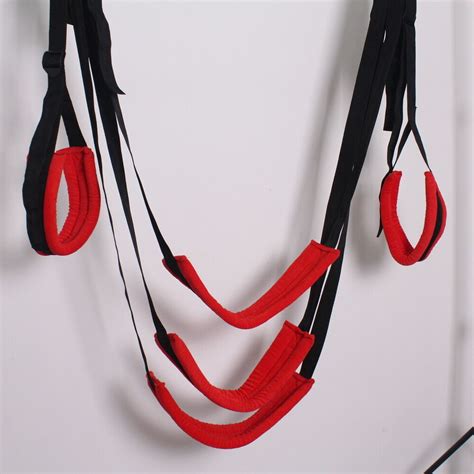 Upgrade Sex Swing Tripod 360° Spinning Sling Seat Couples Adult Game