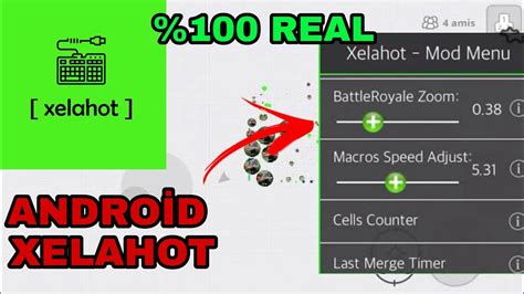 new mod menü tutorİal agarİo İos xelahot macro 9999x and androİd