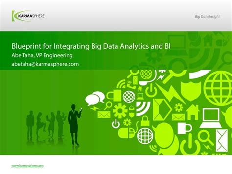 Blueprint For Integrating Big Data Analytics And Bi Ppt