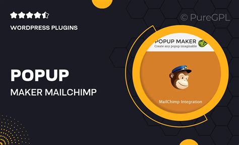 Popup Maker Mailchimp Integration