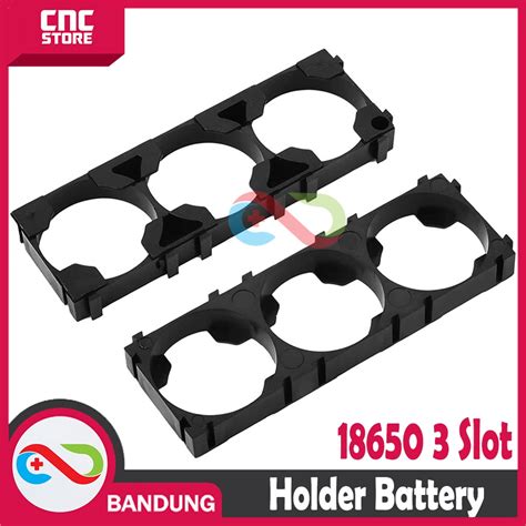 Jual HOLDER BRACKET BATTERY BRACKET SAMBUNGAN BATERAI 18650 3 SLOT Shopee Indonesia