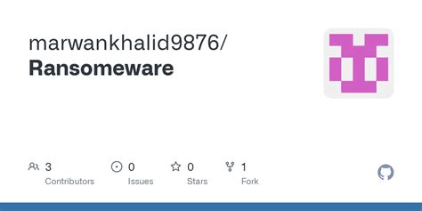 Github Marwankhalid9876ransomeware