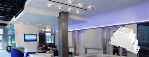 DMX Signal Amplifier DIN 121 DMX RDM SplitterDMX512 RDMLED Drivers LED Controller LED