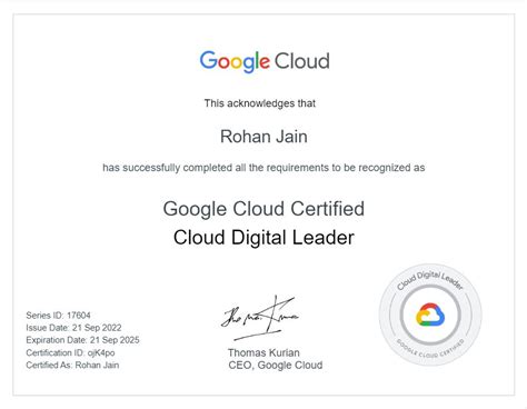 Rohan Jain On Linkedin Gcloudcertified Upskillyourself Upskillingeveryday