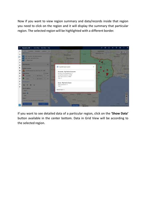 Ppt How To Visualize Region Wise Crm Data In Dynamics Crm Map