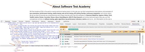 Xpath In Selenium With All Tactics And Examples