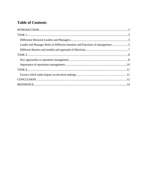 Unit 4 Management And Operations