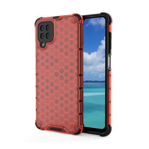 Sdtek Active Case For Samsung Galaxy A Hybrid Cover Red