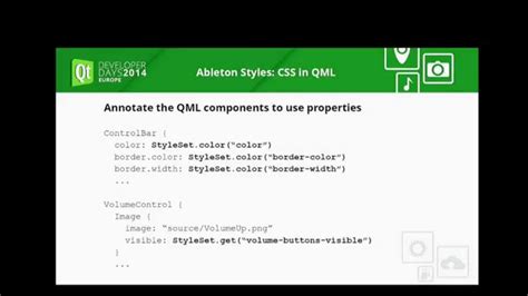 qtdd14 ableton styles css in qml gregor klinke youtube