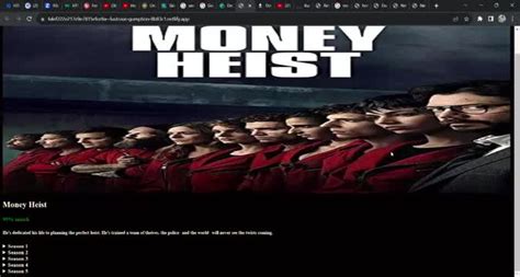 Task3 10000coders Html5 Moneyheist Linkedincommunity Html5 Css3 Muni Harsha