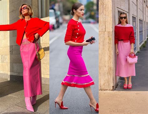 Червоний та рожевий — трендове поєднання кольорів на весну 2025 року