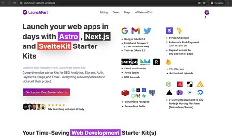 [video] rishi raj jain on linkedin shipped 😁 launchfast sveltekit kit