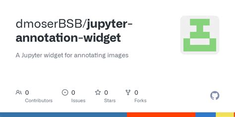 Github Dmoserbsbjupyter Annotation Widget A Jupyter Widget For