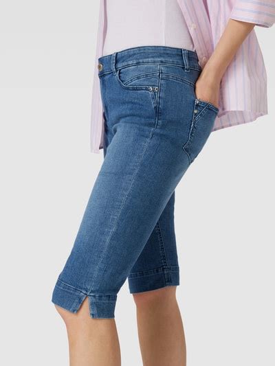 Christian Berg Woman Jeansshorts Im 5 Pocket Design Blau Online Kaufen