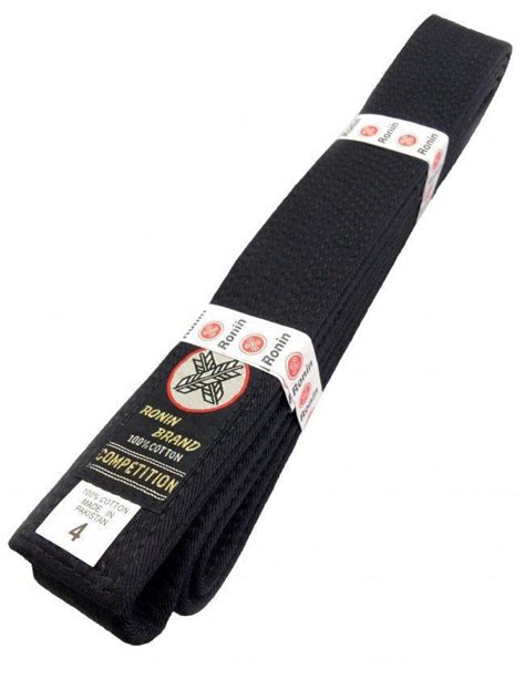Ronin Brand Deluxe Black Belt – Kinji San