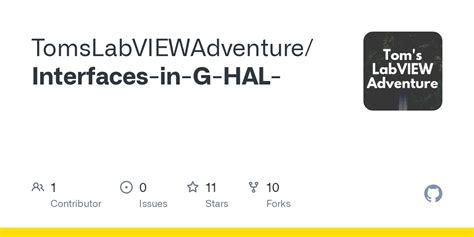 Github Tomslabviewadventure Interfaces In G Hal