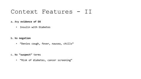 Ppt Nlp For Healthcare Feature Engineering And Model Diagnostics