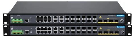 28 Port Layer 3 Managed Industrial Ethernet Switch With Precision Time