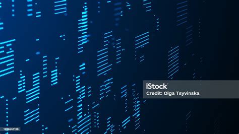 추상적 인 기술 배경 빅 데이터 디지털 코드 미래 지향적 인 점 배경 3d 렌더링 디지털 생성 이미지에 대한 스톡 사진 및 기타 이미지 디지털 생성 이미지 소음