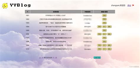 基于java的简单博客系统 java博客系统 csdn博客