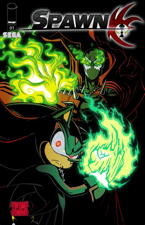 Jat Art Shadow The Hedgehog Spawn Spawn Sonic Series Spawn Comic Absurdres Comic
