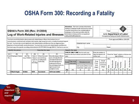 Ppt Brief Tutorial On Completing The Osha Recordkeeping Forms Powerpoint Presentation Id 214478