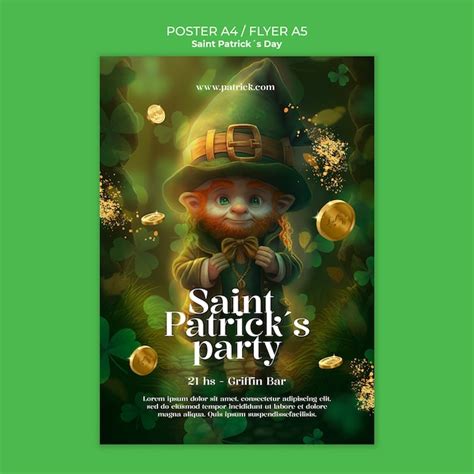 Free Psd St Patricks Day Template Design
