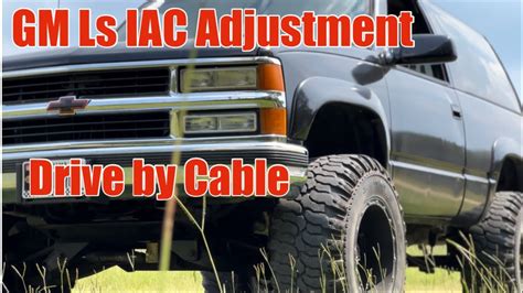 How To Adjust Iac On 5 3 Ls Youtube