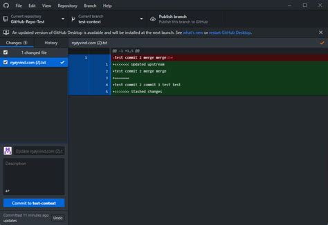 Conflicted File No Longer Marked Conflicted After Commit Of Other Files · Issue 6345 · Desktop