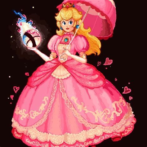 Pixilart Super Smash Bros Ultimate Princess Peach Princess Peach