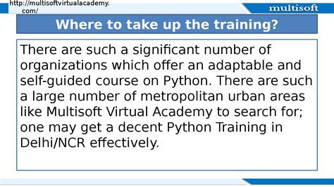 Python Training Online