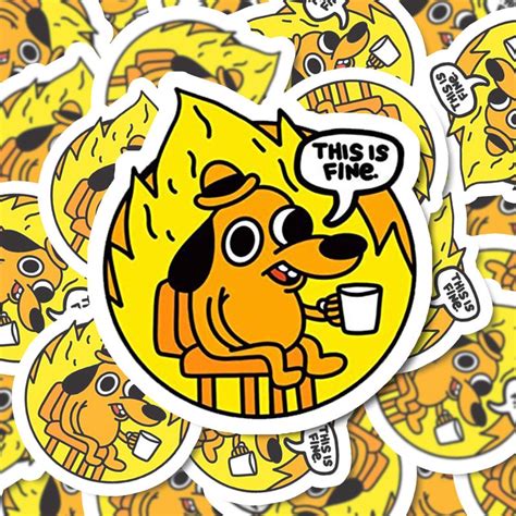 Meme Tiktok Sticker Etsy