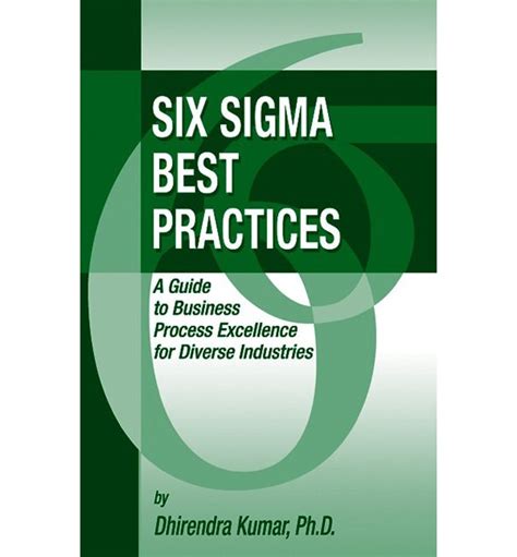 Six Sigma Best Practices J Ross Publishing