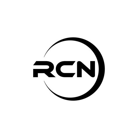 RCN Letter Logo Design In Illustration Vector Logo Calligraphy Designs For Logo Poster