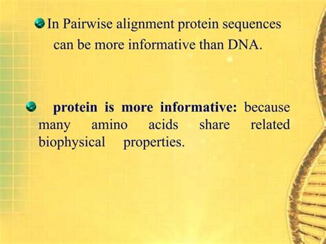 Multiple Sequence Alignment Pptx Databases Computer Software And Applications