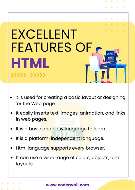 excellent features of html r knowledge center
