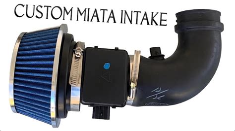 DIY MAZDA MIATA COLD AIR INTAKE - YouTube