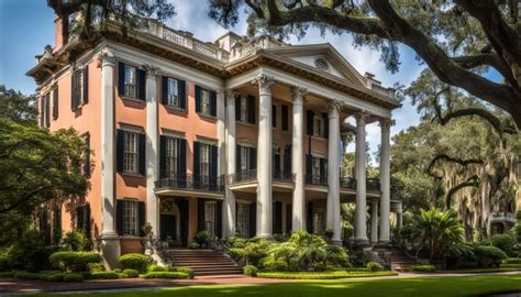 The Elegance Of Antebellum Architecture In Savannahs Historic District