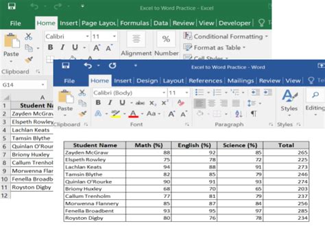 how to copy from excel to word without losing formatting excel insider