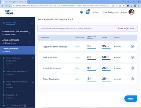 sravani manda on linkedin day nxtwave ccbp javascript 100daysofcodechallenge