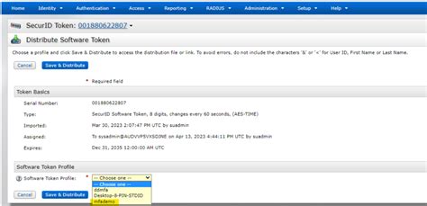 Assign Securid Tokens Powerprotect Appliances Configuring And Enabling Multifactor